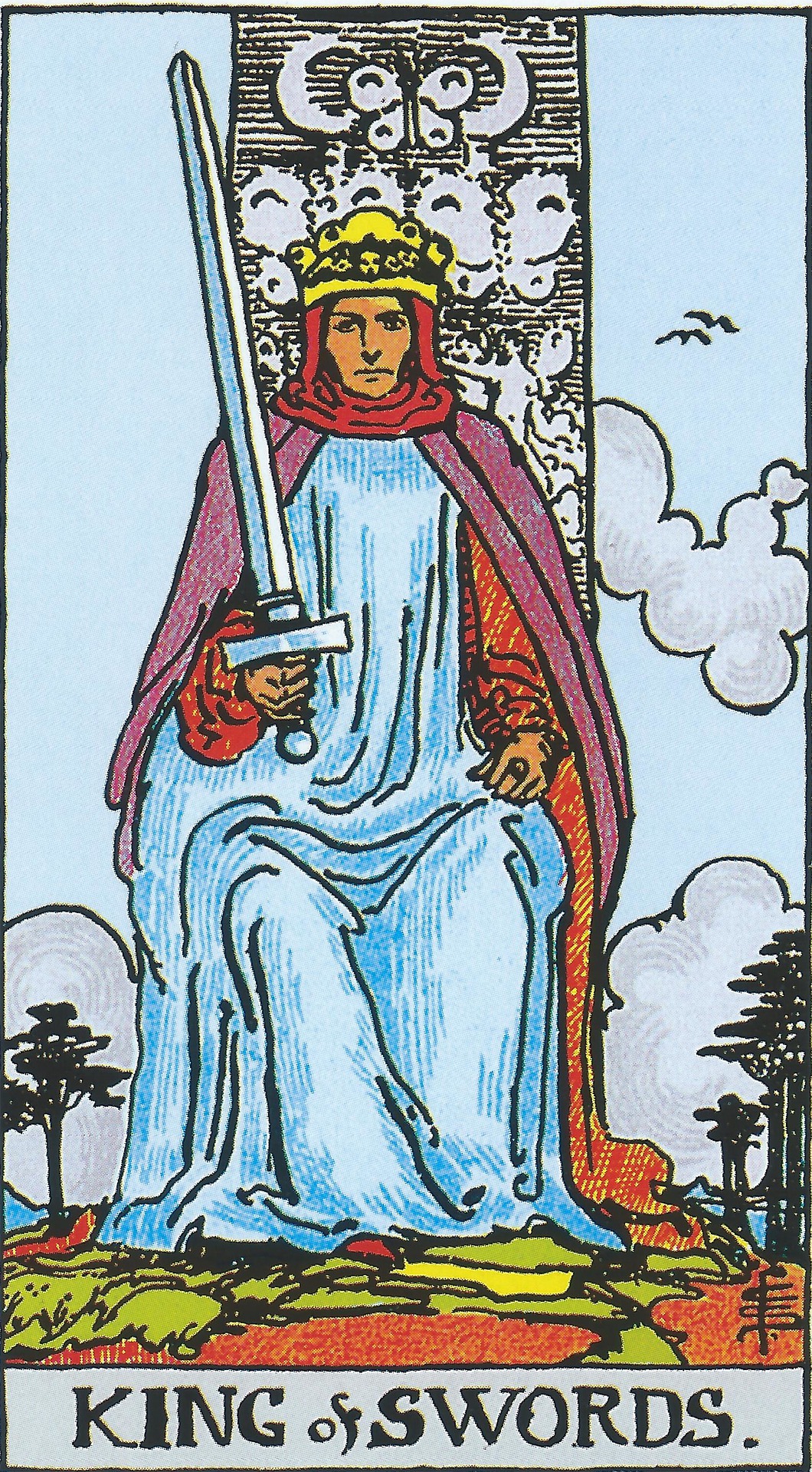 King of Swords Tarot Card Meaning - Love, Career & Reversed ...